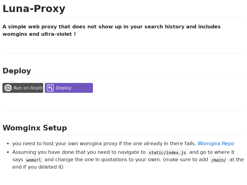 Profound.js Spaces - Luna-Proxy