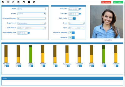 Profound.js Spaces - Responsive Example