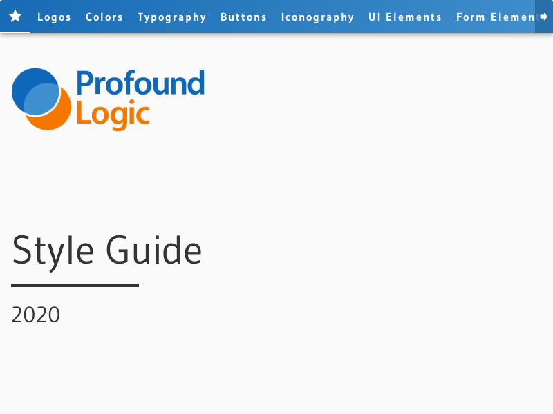 Profound.js Spaces - Profound Logic Style Guide 2