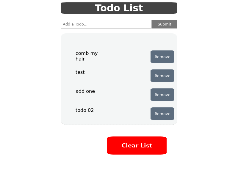Profound js Spaces React js Todo List Video